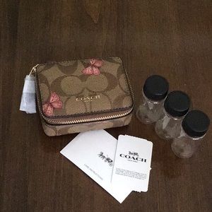 Coach | Storage & Organization | Coach Triple Pill Box Butterfly Print ...